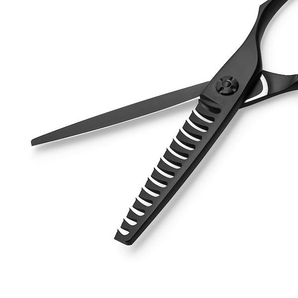 Matte Black Matsui 14 Tooth Texturizer - Scissor Tech Canada